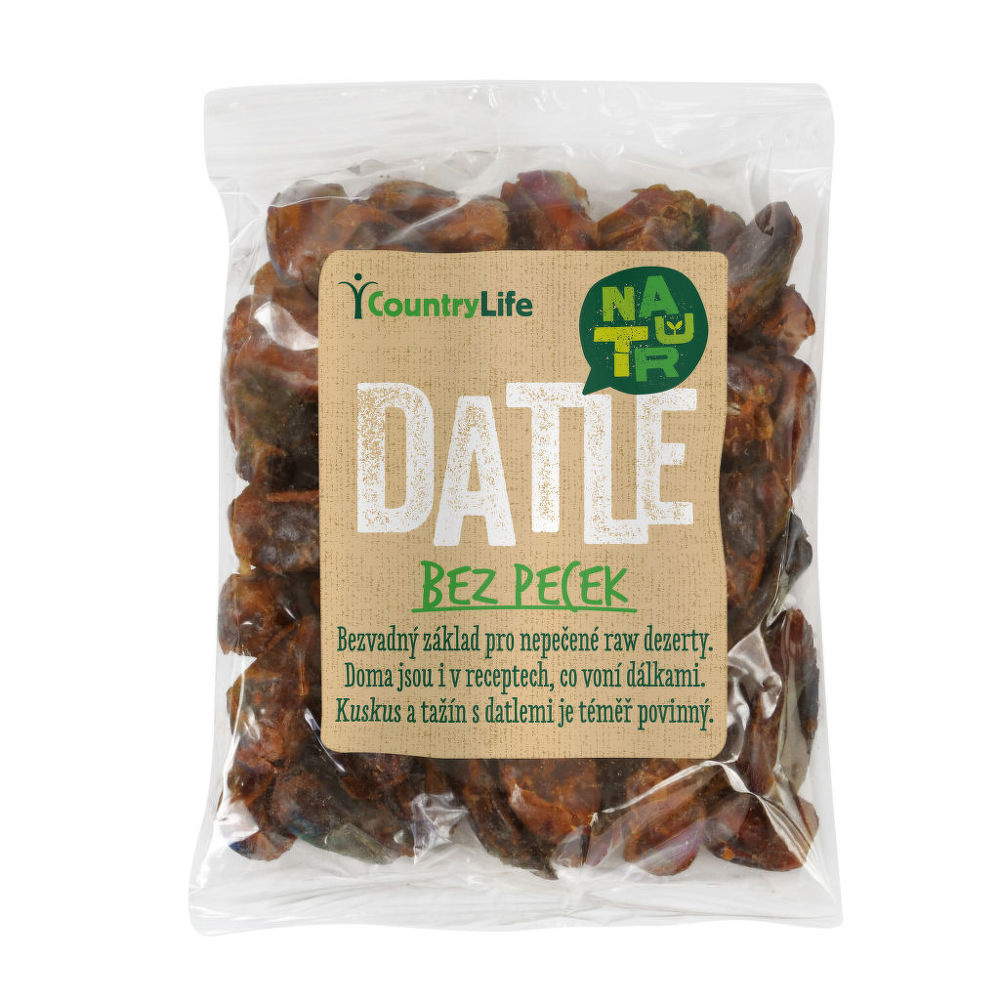 Datle bez pecek 250 g COUNTRY LIFE