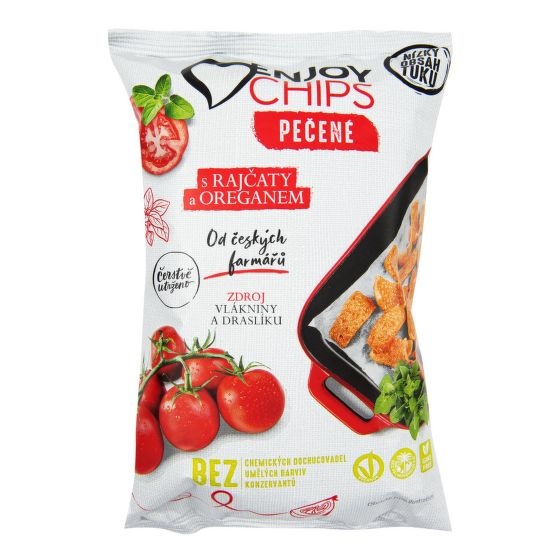 Enjoy chips pečené bramborové s rajčaty a oreganem 40 g